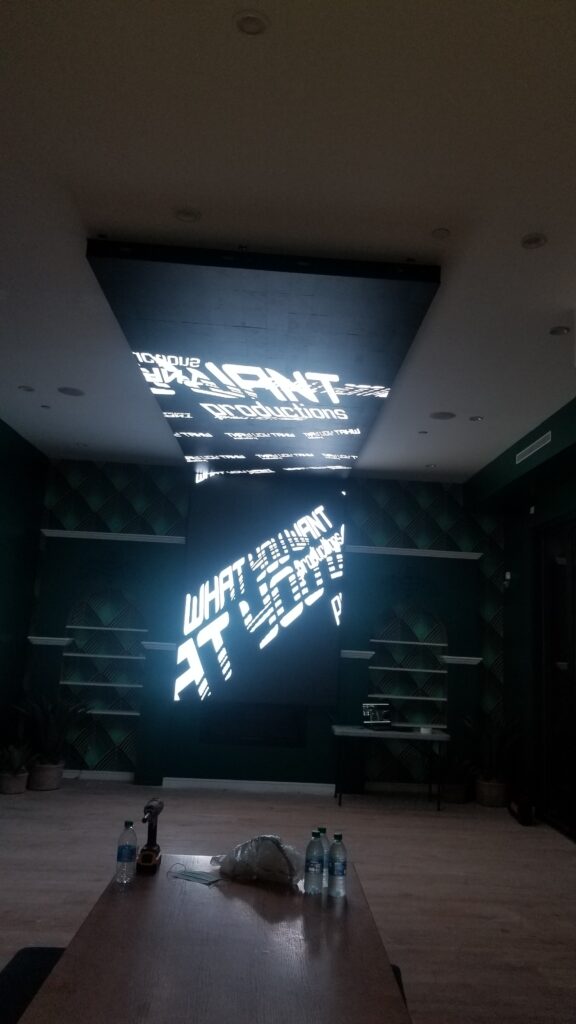Expert Permanent LED Wall Installation Services by WYWCA