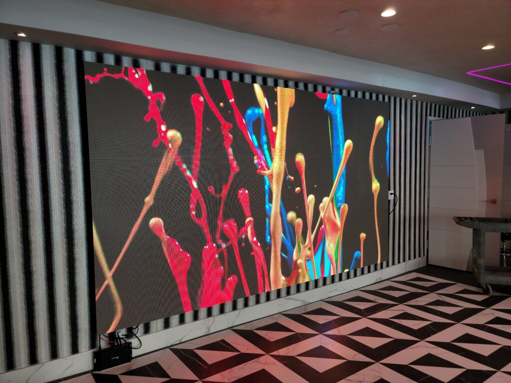 Expert Permanent LED Wall Installation Services by WYWCA